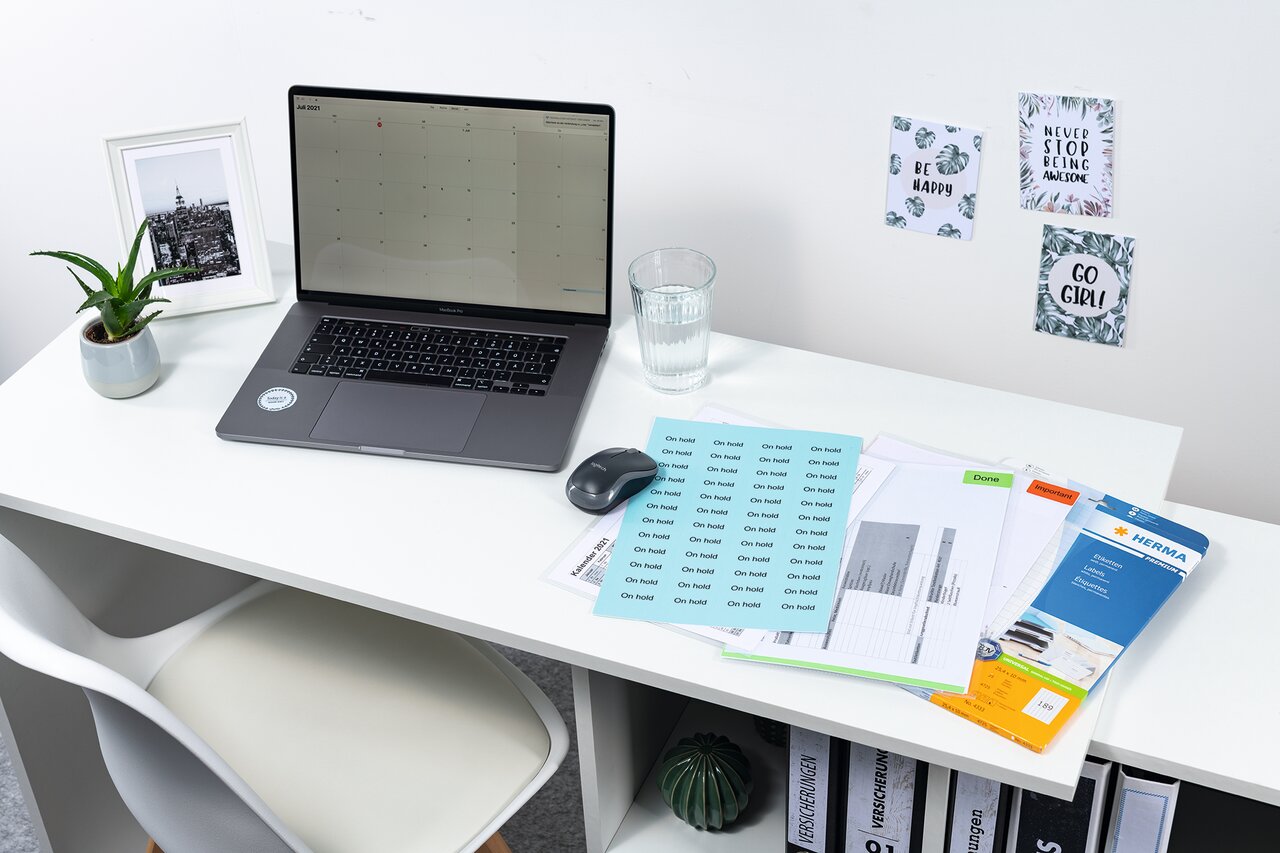 Recyclable Labels NZ | White 210 x 297mm | HERMA | 4428